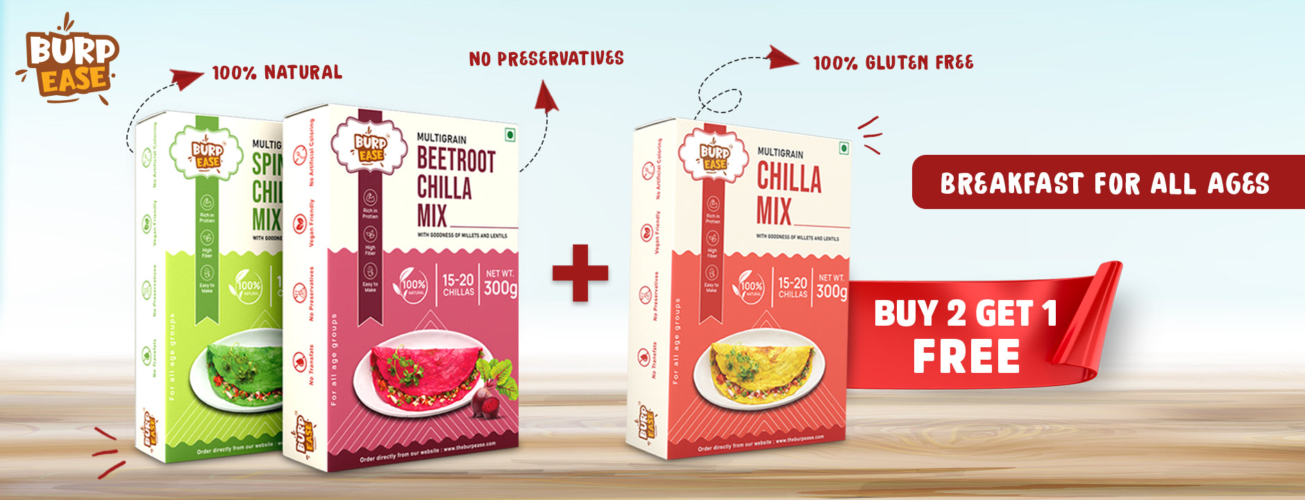 The Burpease - Best Instant Chilla In India